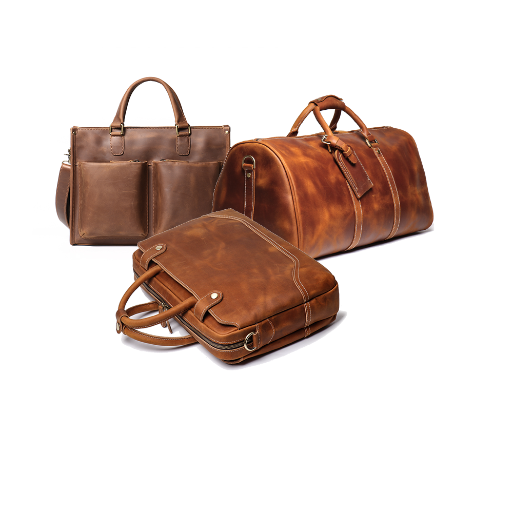 Balvaro Vintage Leather Bags Collection | Satchels, Duffels & Backpacks