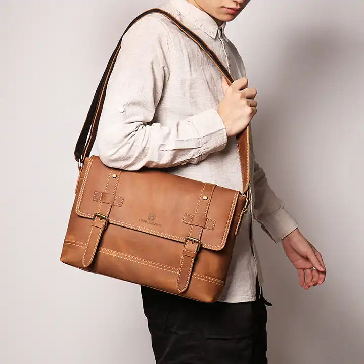 Balvaro Leather Shoulder Sling Bag – Stylish & Functional